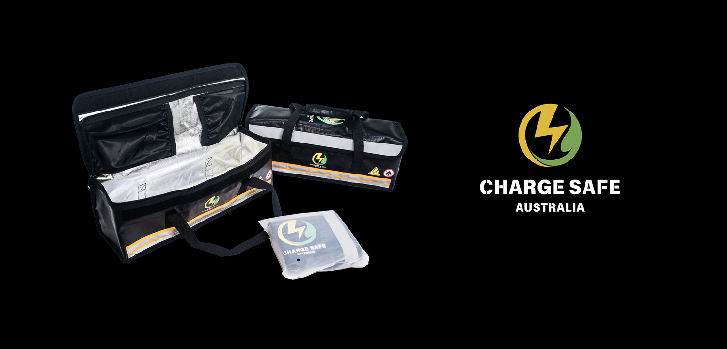 Fireproof E‑Bike Battery Charging Bag (AU Stock) Charge Safe Australia