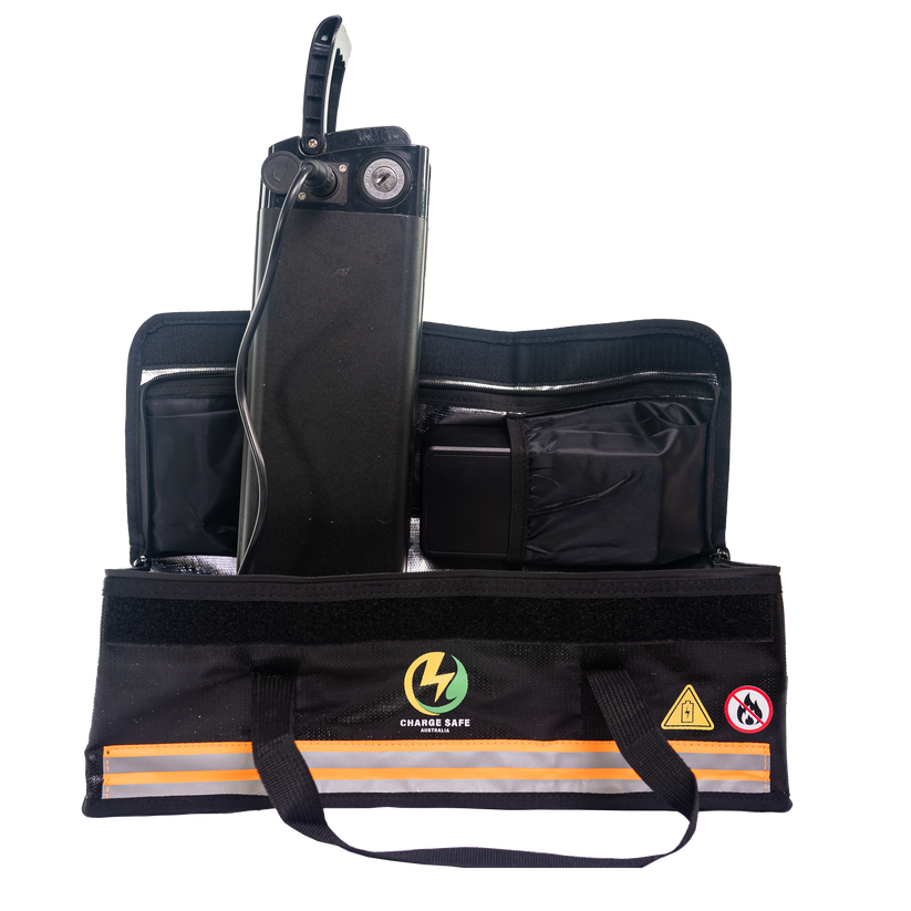 Charge Safe Australia - Fireproof Lithium-Ion Battery Charging Bag
