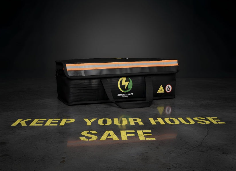 Charge Safe Australia - Fireproof Lithium-Ion Battery Charging Bag